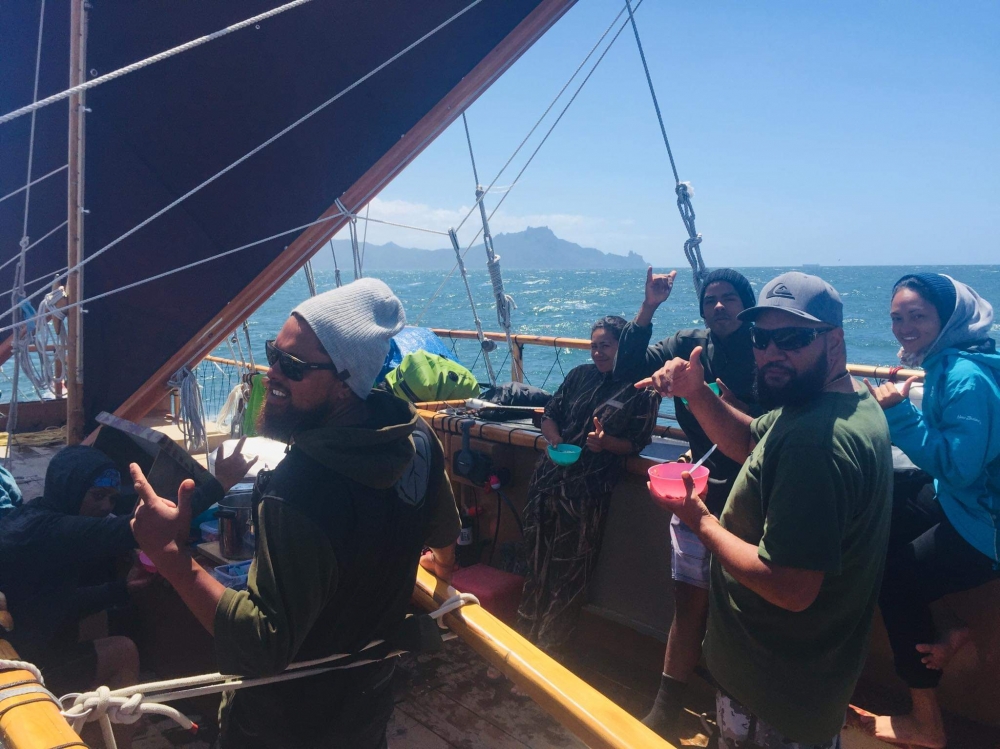 Tuia 250 Flotilla 31st October 2019 - Land of Voyagers