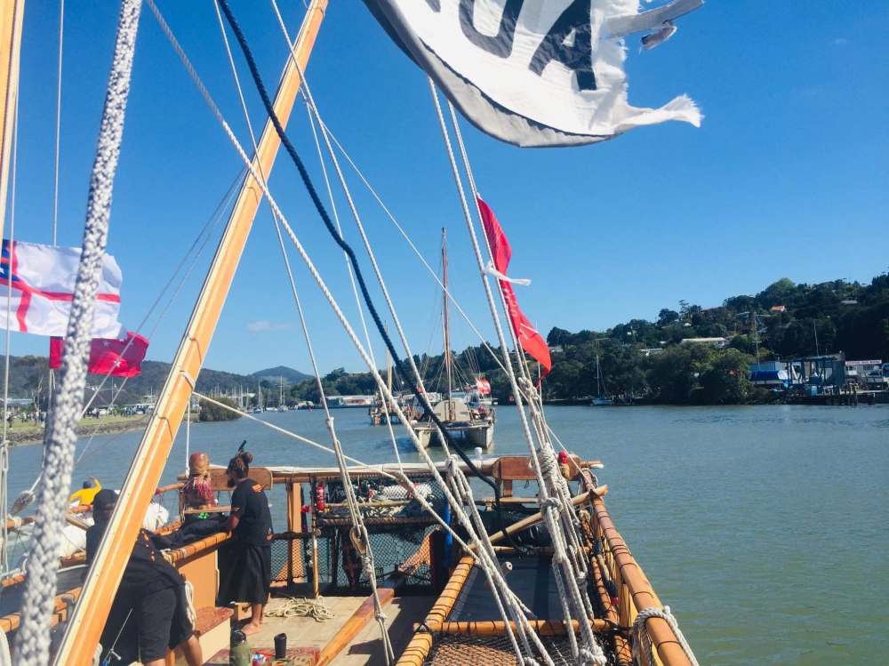 Tuia 250 Flotilla 2nd November 2019 - Land of Voyagers